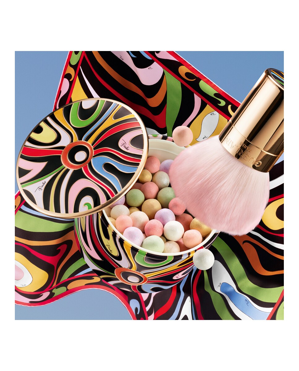 Brocha para polvos Météorites Marmo Swirl Guerlain · Guerlain · El ...
