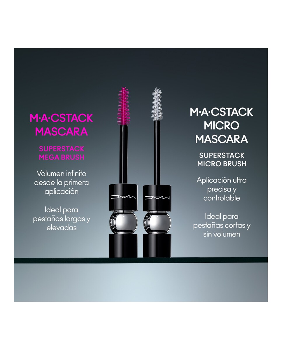 Máscara de Pestañas Macstack Mini M.A.C · M.A.C · El Corte Inglés