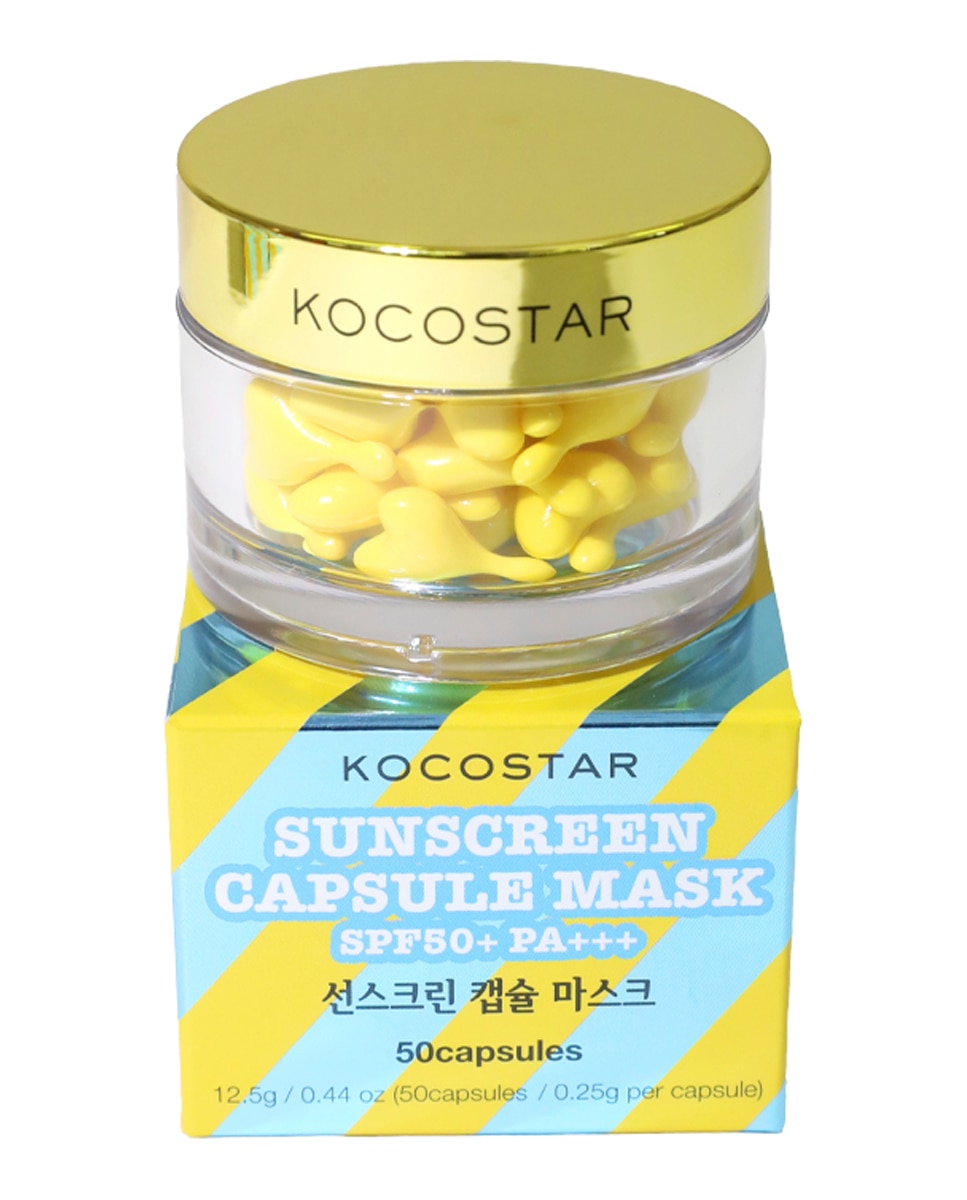 Cápsulas Protección solar en monodosis Sunscreen Capsule Mask Kocostar ...