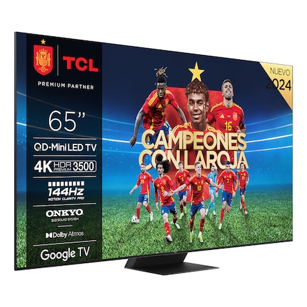 TV QD-MiniLED 164cm (65") TCL 65C855, QLED PRO 4K HDR Premium, Smart TV ...