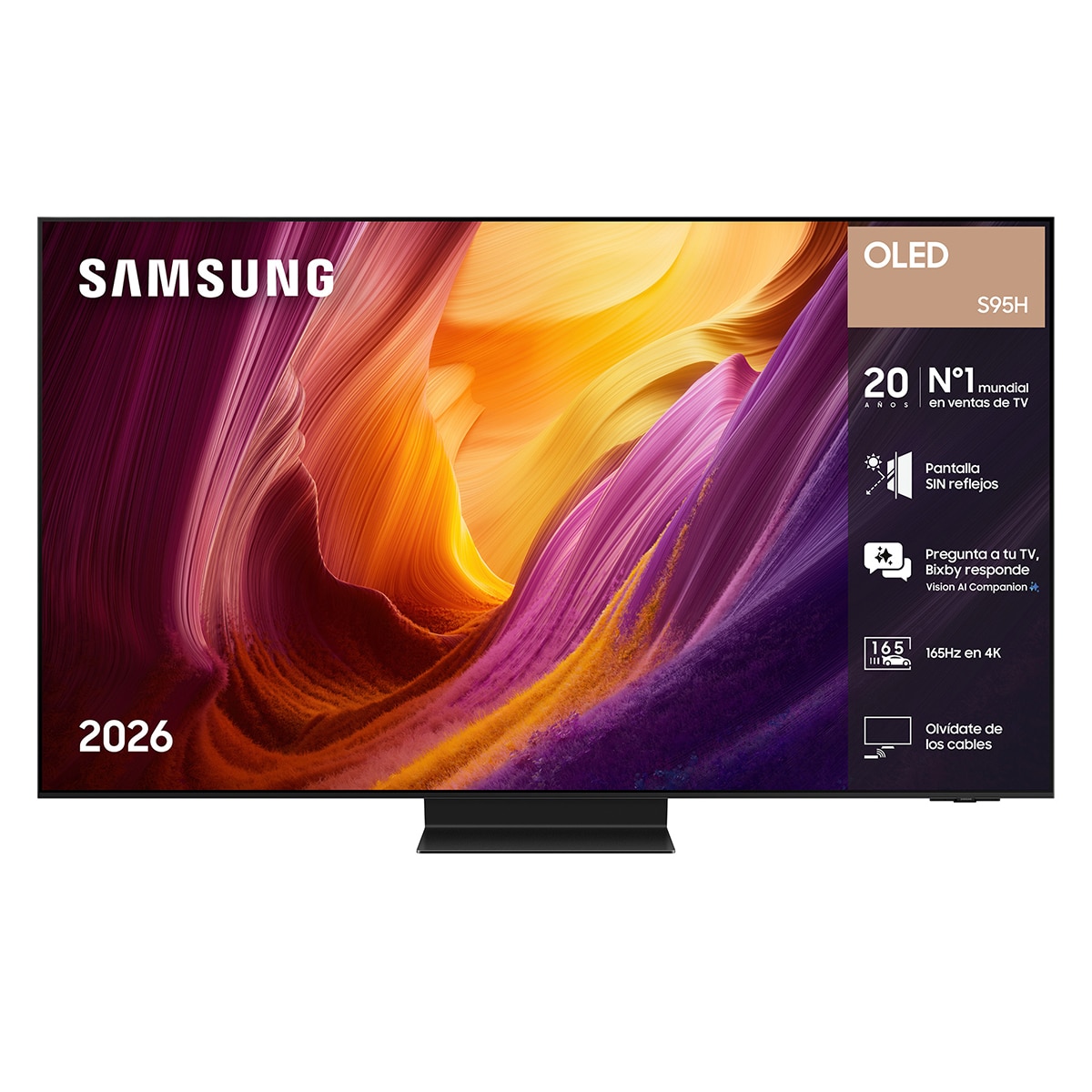 TV OLED 195cm (77") Samsung TQ77S95HFTXXC 4K Smart TV SIN reflejos con ...
