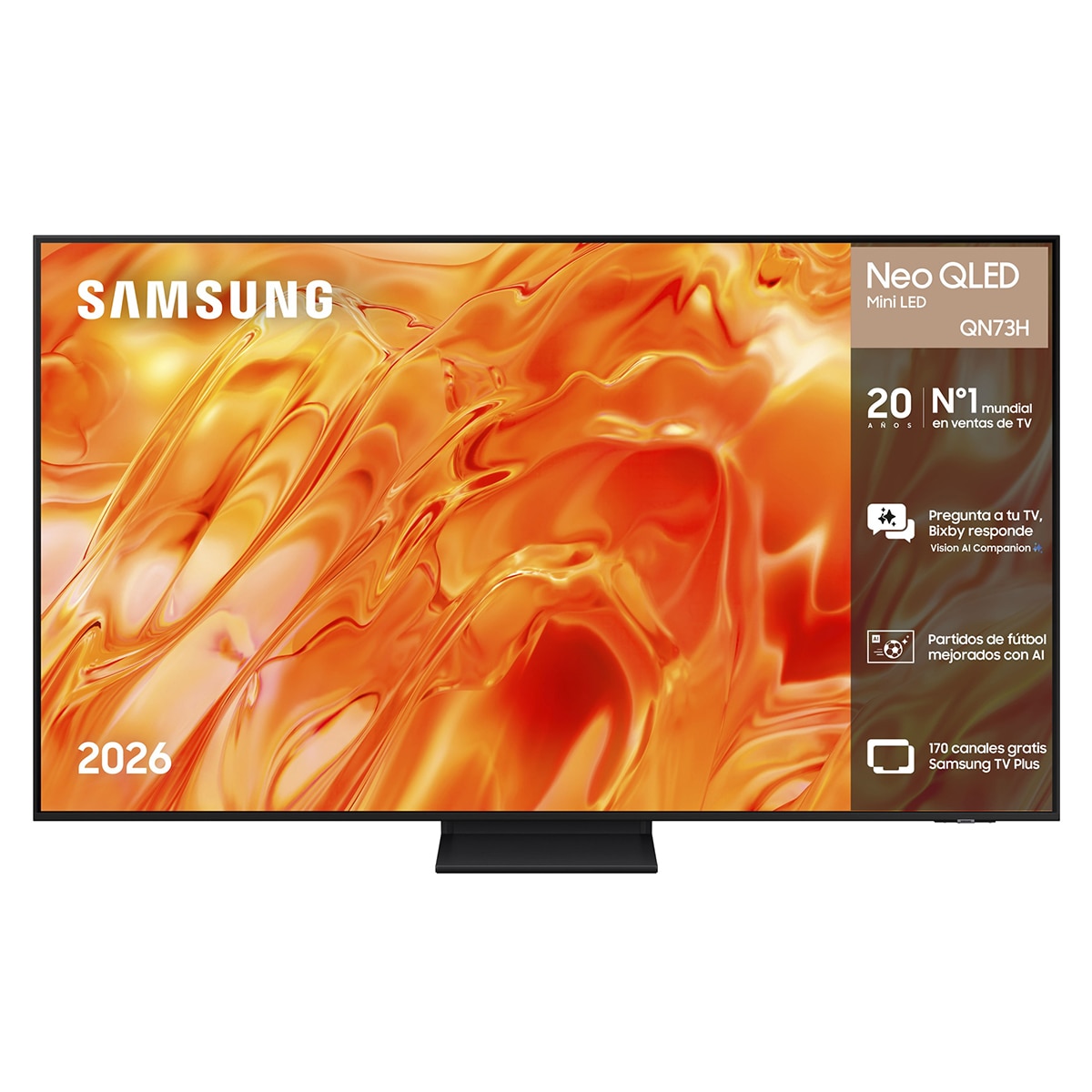 TV Neo QLED Mini LED 214cm (85") Samsung TQ85QN73HAUXXC 4K Smart TV con ...