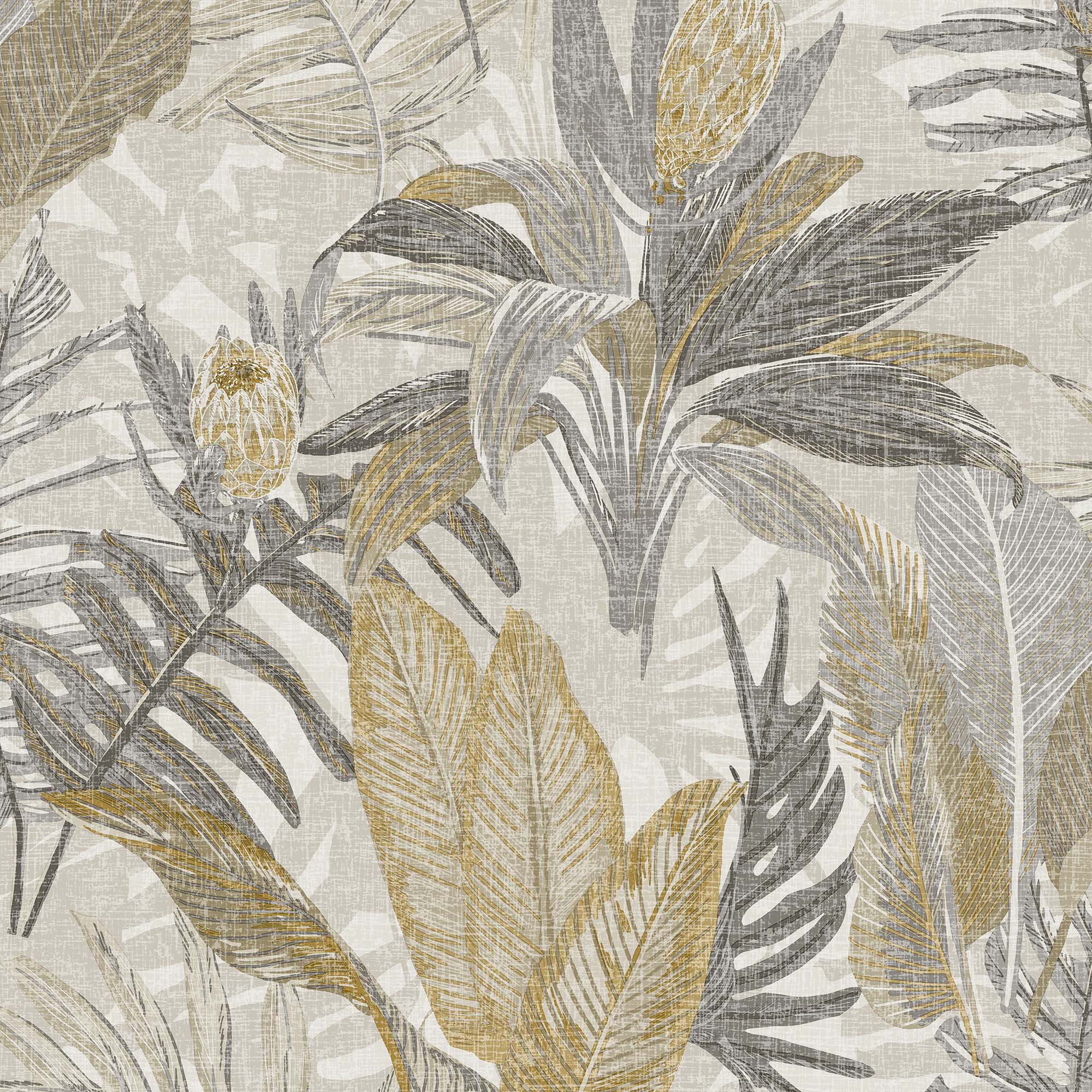 Papel pintado TNT Wild Protea Origins Rasch Azul 0,53 x 10 m · El Corte ...