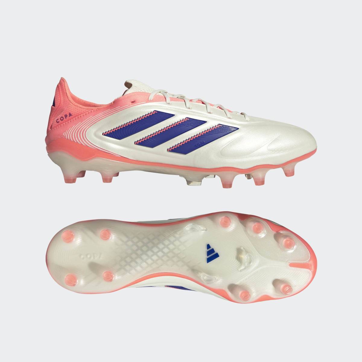 Botas de futbol de adulto copa pure iii elite fg Adidas Blanco ...