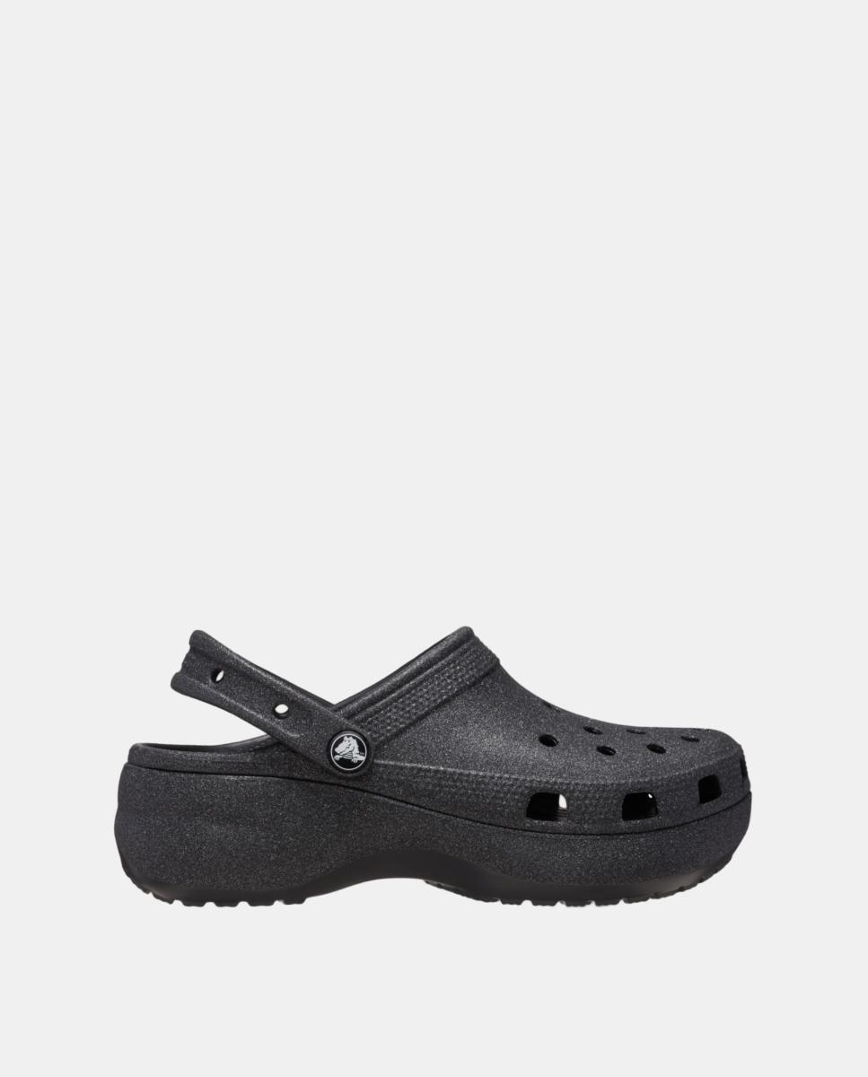 Crocs Classic Platform Glitter Clog W para mujer Negro · El Corte Inglés