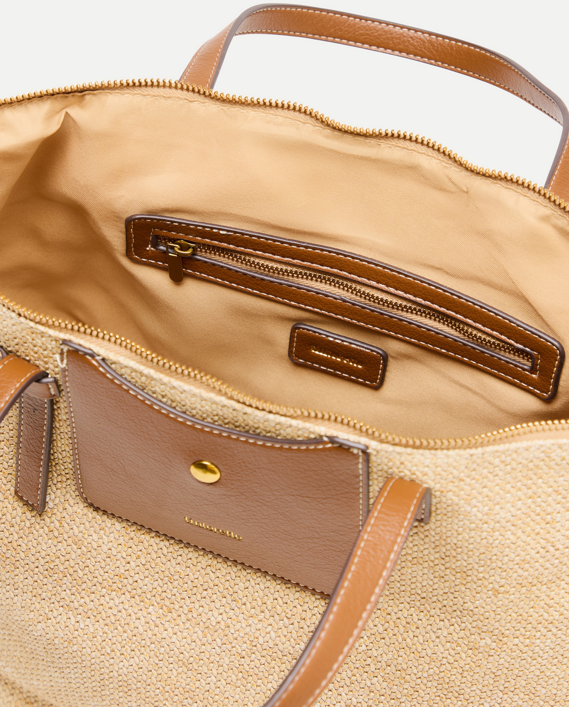 Bolso shopper de nylon Beige Tintoretto · El Corte Inglés