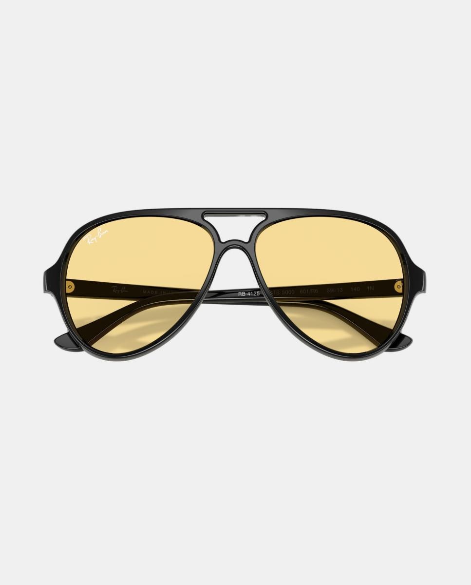 Gafas de sol RB4125 CATS 5000 de hombre piloto en inyectado Negro · El ...