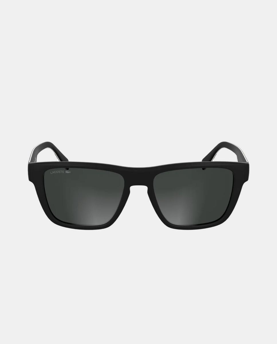 Gafa de sol de hombre rectangular en inyectado Negro · El Corte Inglés