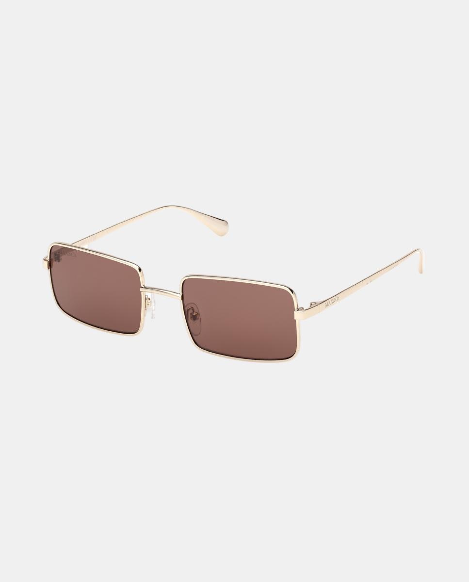 Gafa de sol de mujer cuadrada en metal Max&Co · El Corte Inglés