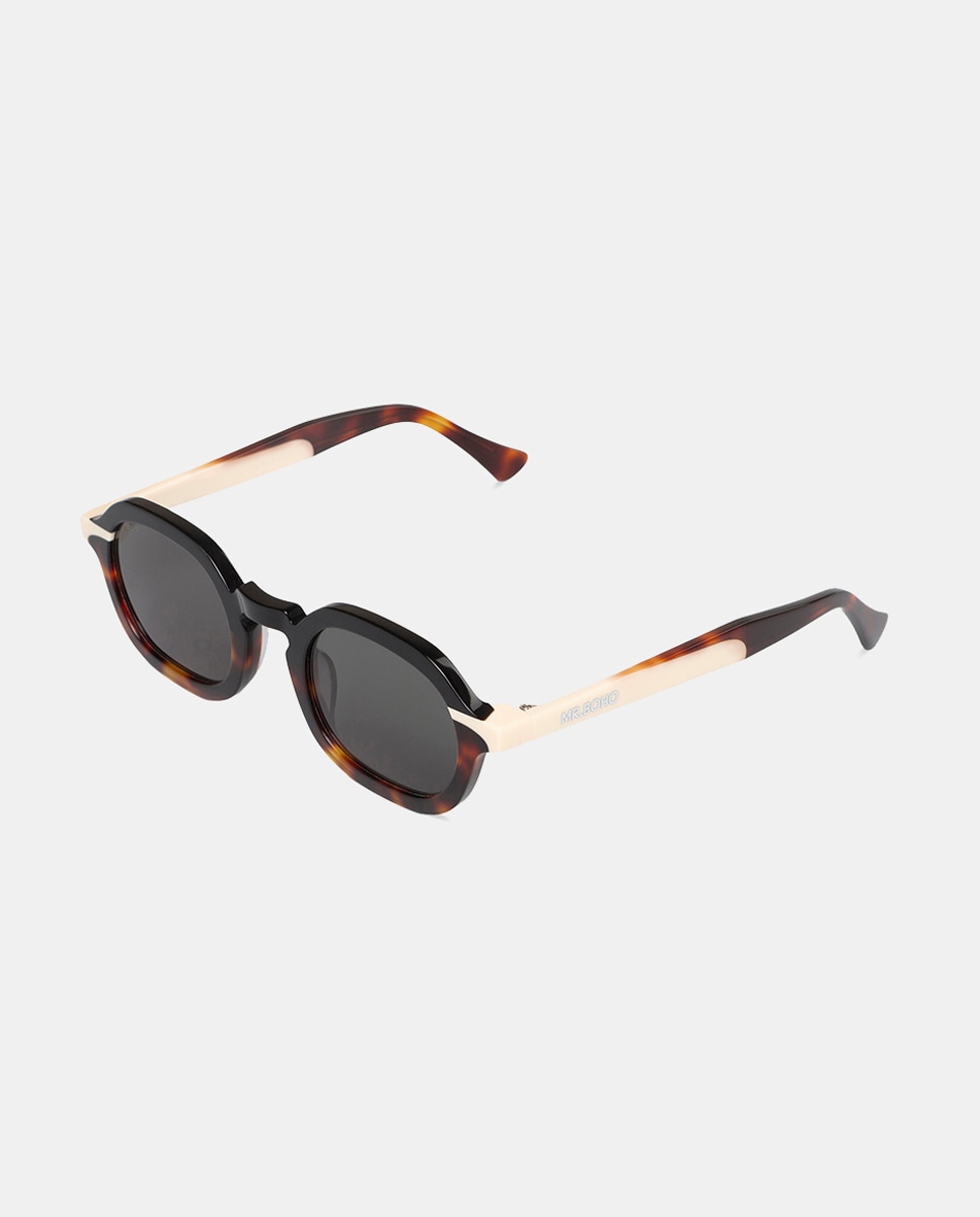 Gafas de sol unisex cuadradas en acetato Multicolor Mr. Boho · El Corte ...