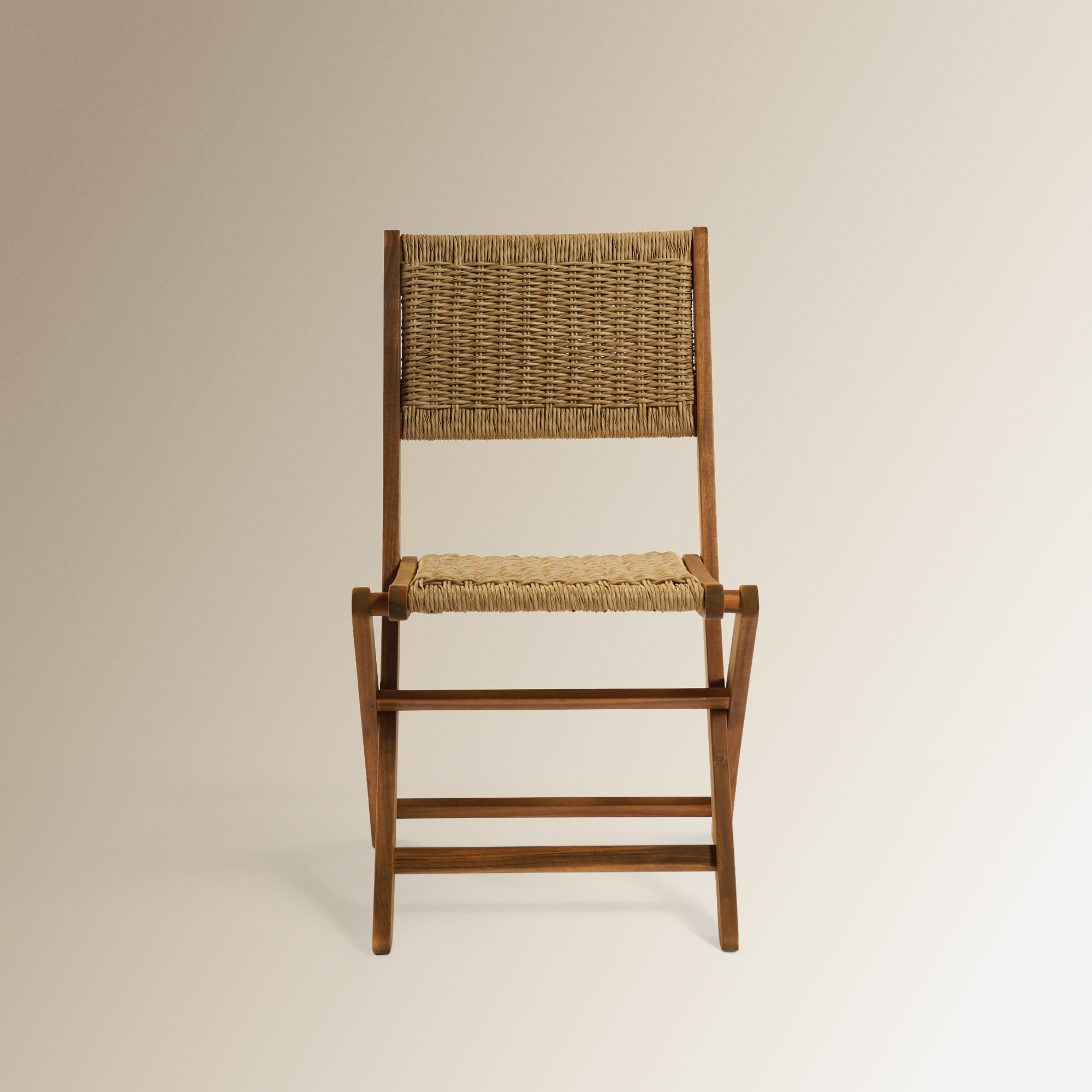 Silla plegable de madera de acacia Baiona El Corte Inglés Natural · El ...