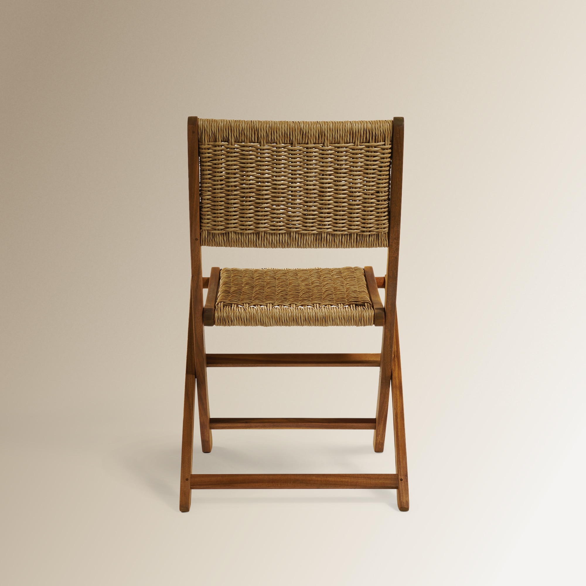 Silla plegable de madera de acacia Baiona El Corte Inglés Natural · El ...