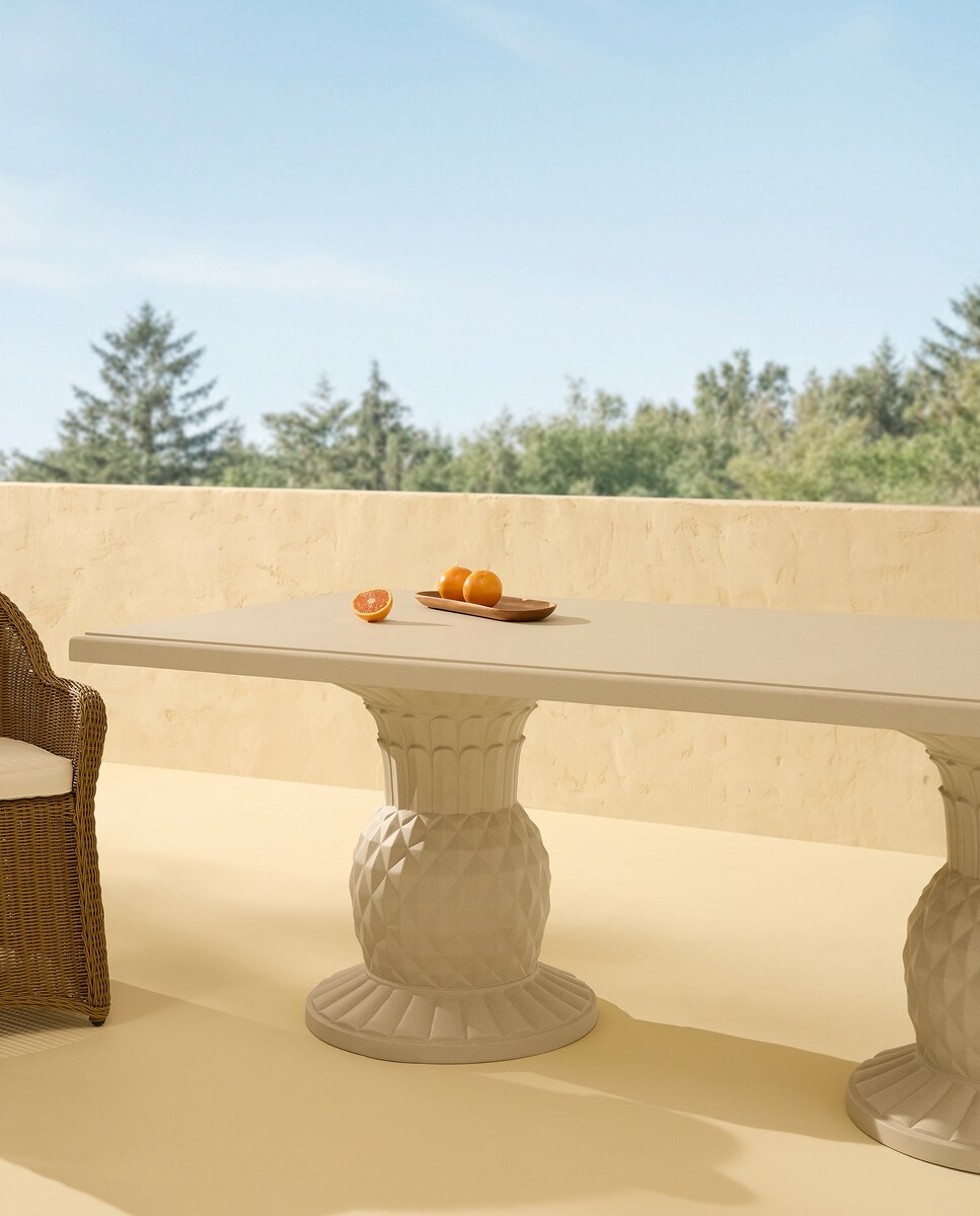 Mesa rectangular de jardín Brasil El Corte Inglés · El Corte Inglés ...