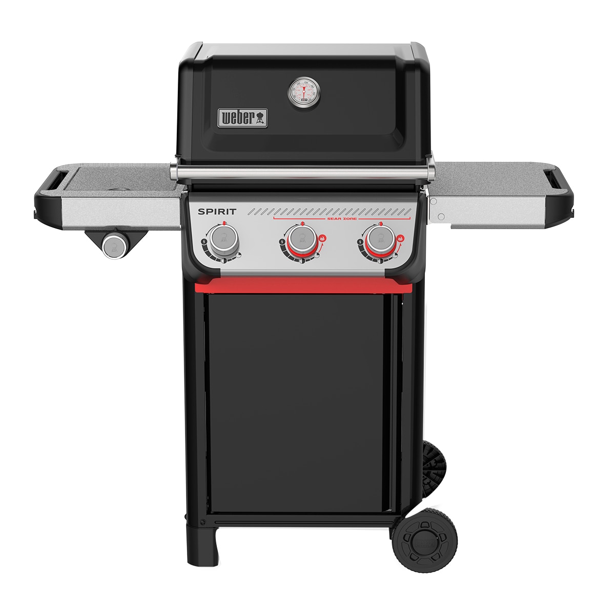 Barbacoa de gas con 3 + 1 quemadores Spirit E-335 Weber Negro · El ...