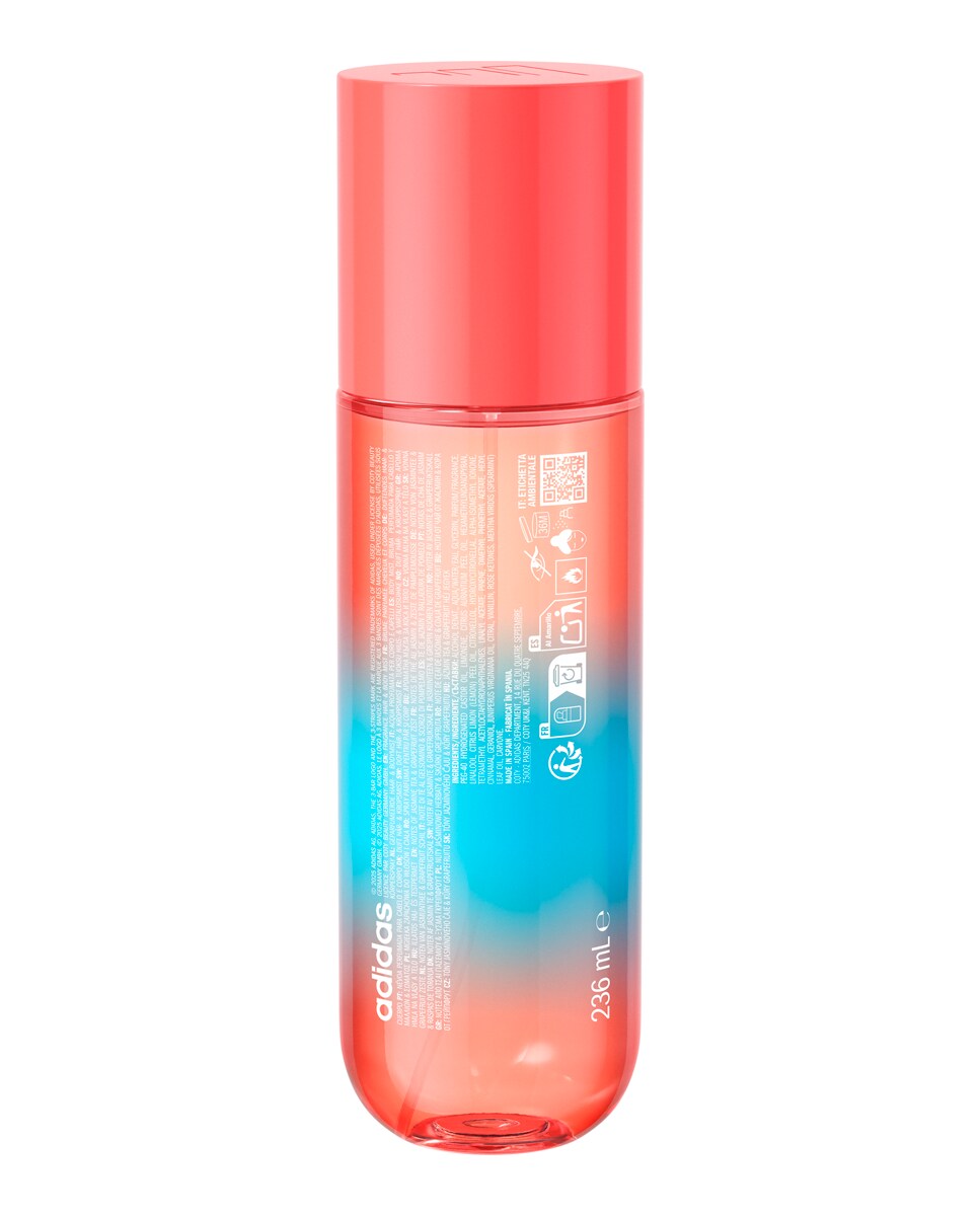 Hair & Body Mist Happy Feels Vibes Fragrance 236 Ml Adidas · adidas ...