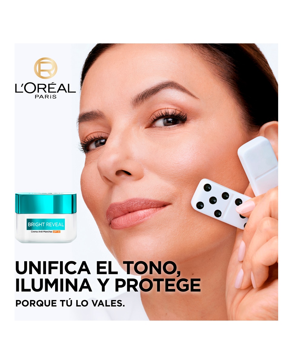 Crema Anti-Manchas SPF 50 Bright Reveal 50 ml L'Oréal Paris Dermo ...