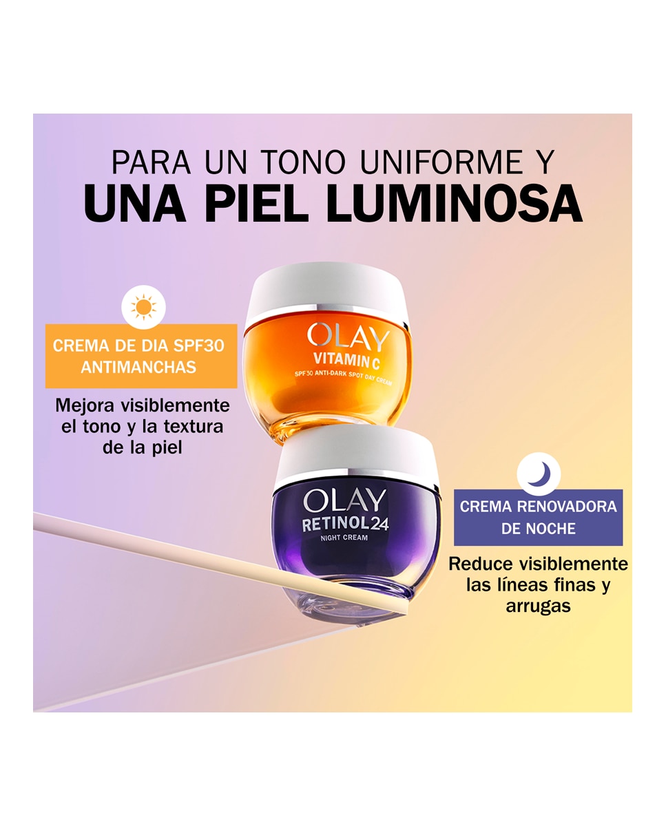 Crema de Noche Hidratante Facial Olay Retinol 24 50 ml Olay · Olay · El ...
