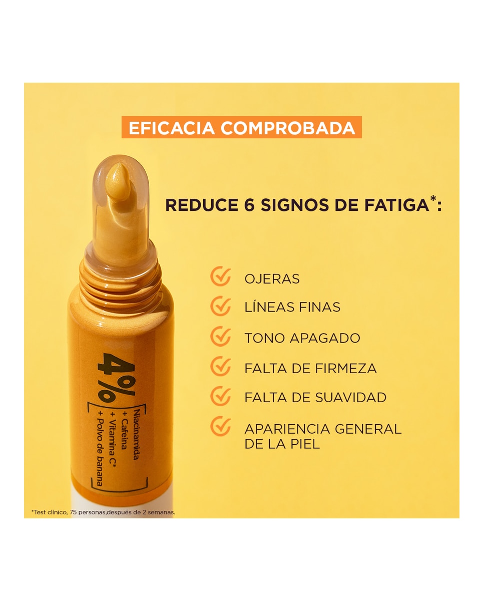Contorno de ojos iluminador Garnier · El Corte Inglés