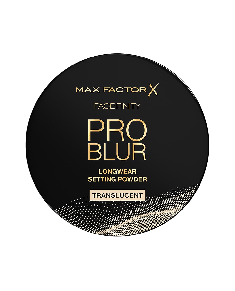 Polvo Fijador Facefinity Pro Blur Max Factor Translucent 001 · El Corte ...