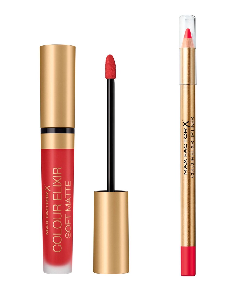 Pack labial líquido Colour Elixir Soft Matte + Lip Liner Max Factor · Max Factor · El Corte Inglés