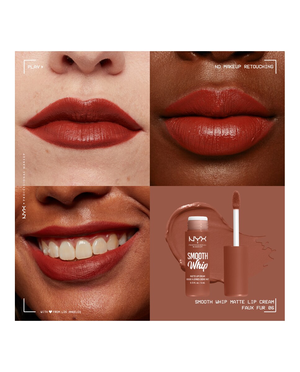 Labial líquido Smooth Whip NYX Professional Makeup · NYX Professional ...