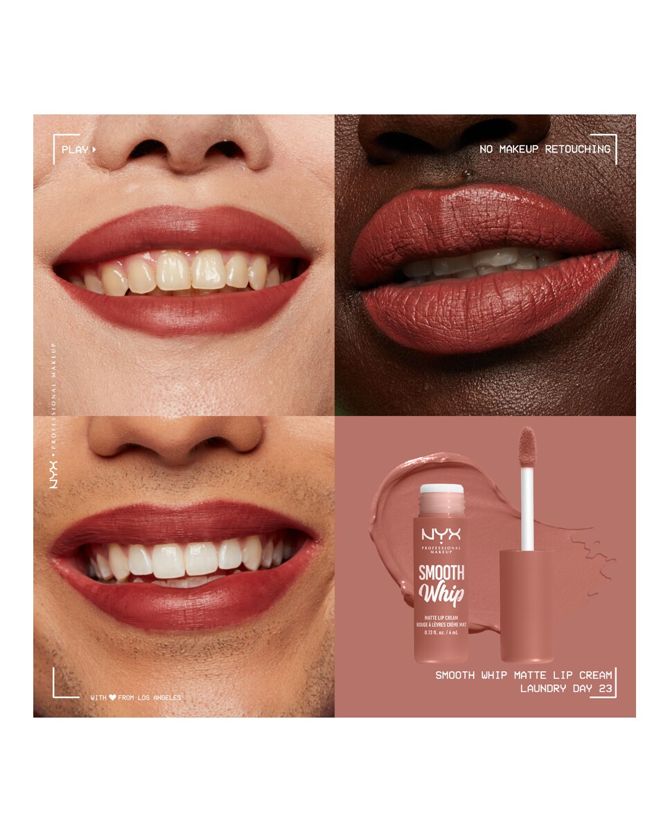 Labial líquido Smooth Whip NYX Professional Makeup · NYX Professional ...