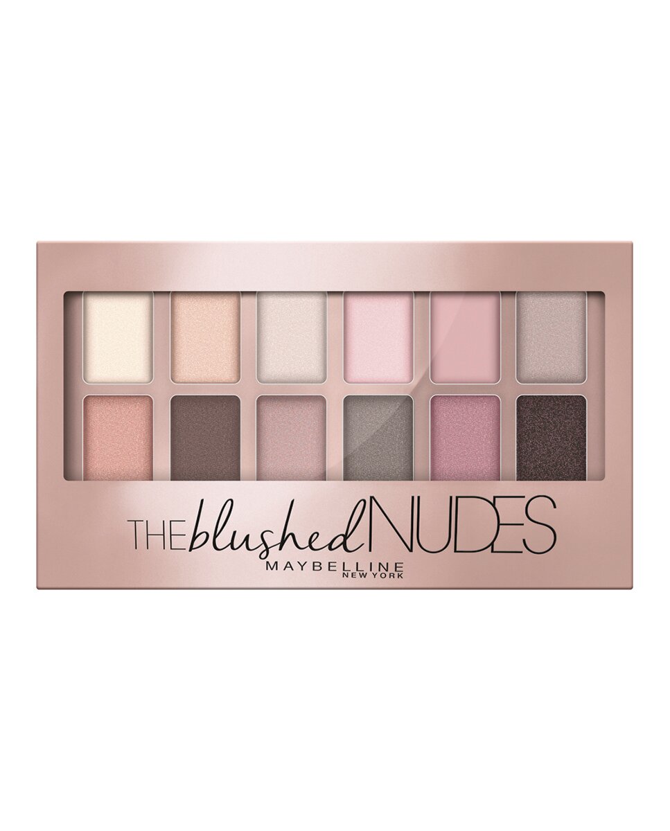 Paleta Sombras de ojos Blushed Nudes Maybelline Blushed Nudes 01 · El ...