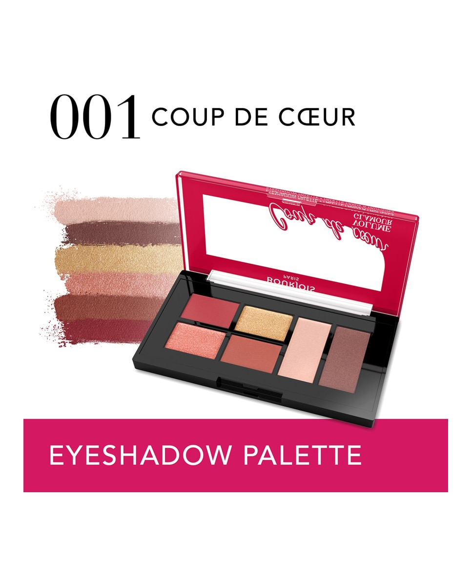 Paleta de sombras Volume Glamour 01 Bourjois · El Corte Inglés