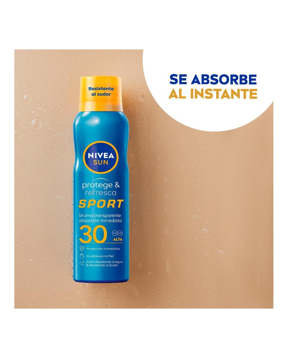 Spray Bruma Solar Invisible FP 30 Protege & Refresca 200 ml Nivea ...