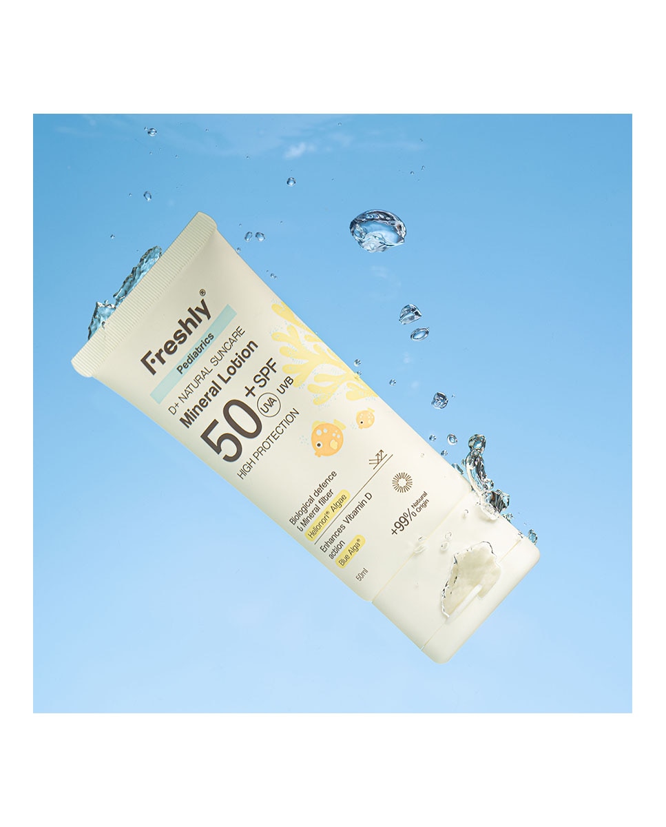 Fotoprotector infantil natural SPF 50+ Pediatrics D+ Natural Suncare ...