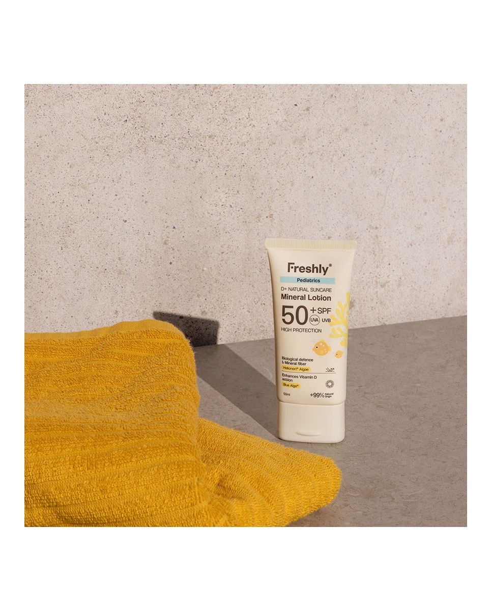 Fotoprotector infantil natural SPF 50+ Pediatrics D+ Natural Suncare ...
