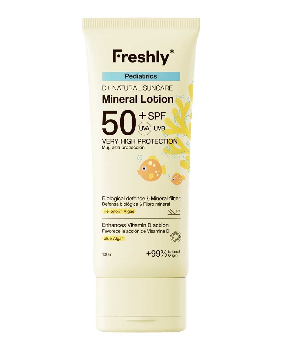 Fotoprotector infantil natural SPF 50+ Pediatrics D+ Natural Suncare ...