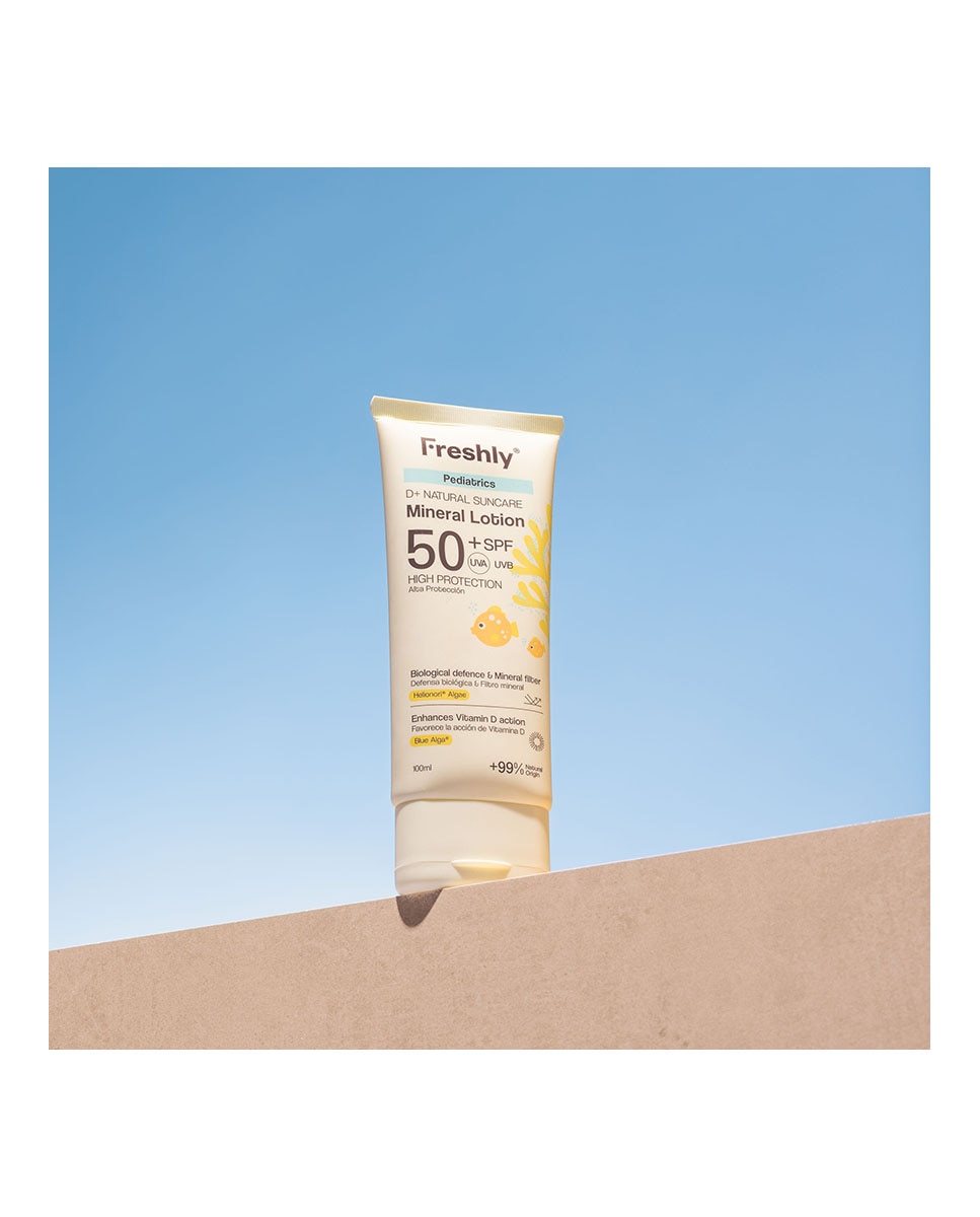 Fotoprotector infantil natural SPF 50+ Pediatrics D+ Natural Suncare ...