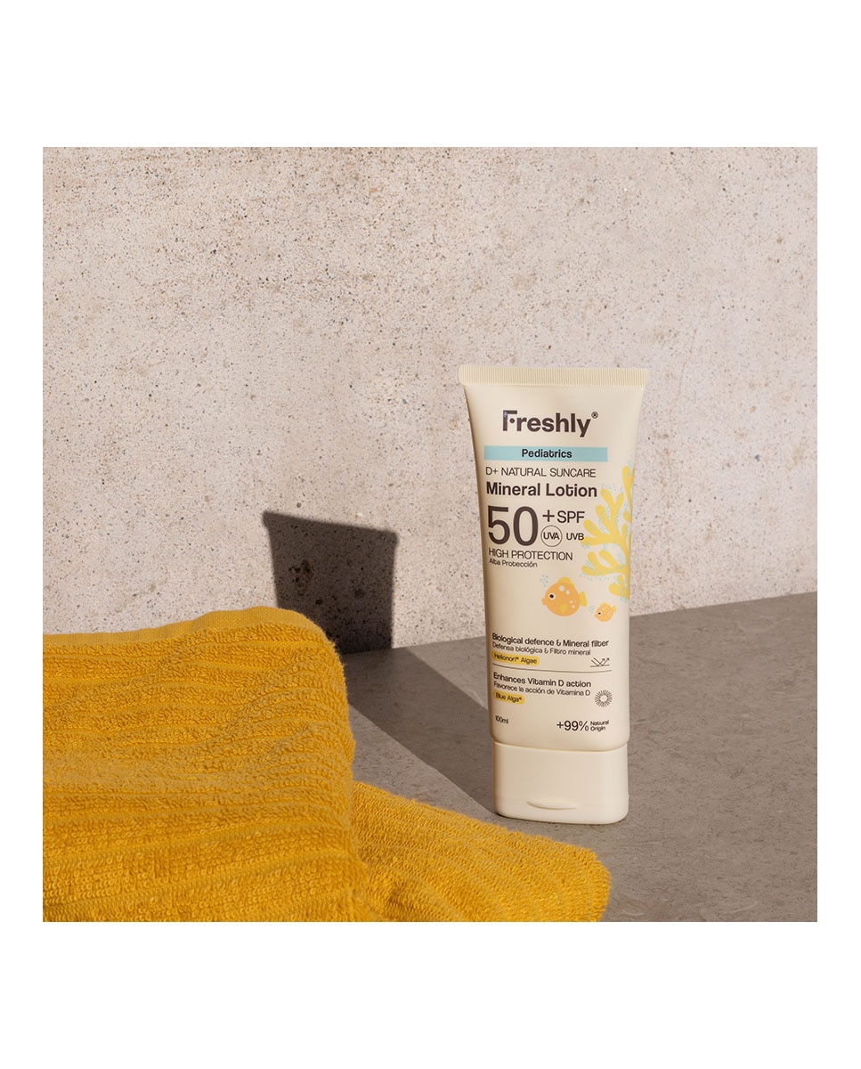 Fotoprotector infantil natural SPF 50+ Pediatrics D+ Natural Suncare ...