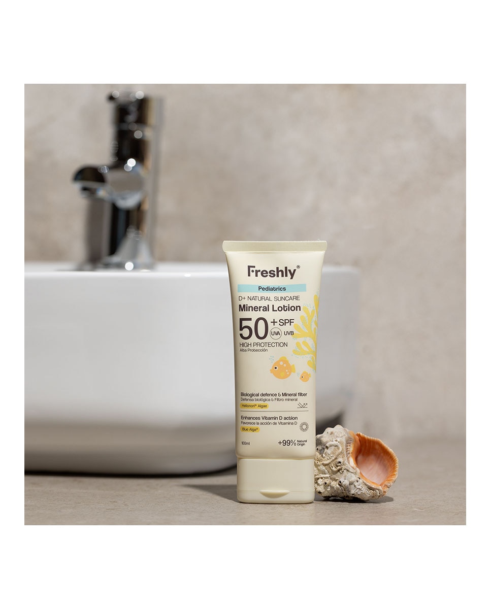 Fotoprotector infantil natural SPF 50+ Pediatrics D+ Natural Suncare ...