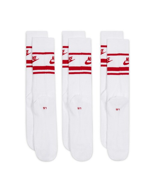 Pack de 3 pares de calcetines Sportswear Everyday Essential Nike Blanco ...