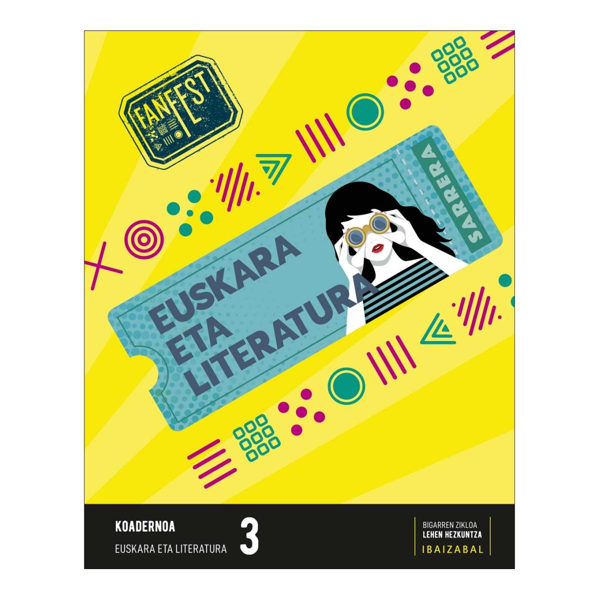 Euskara eta Literatura Lmh 3 koadernoa (Tapa dura) · IBAIZABAL ...
