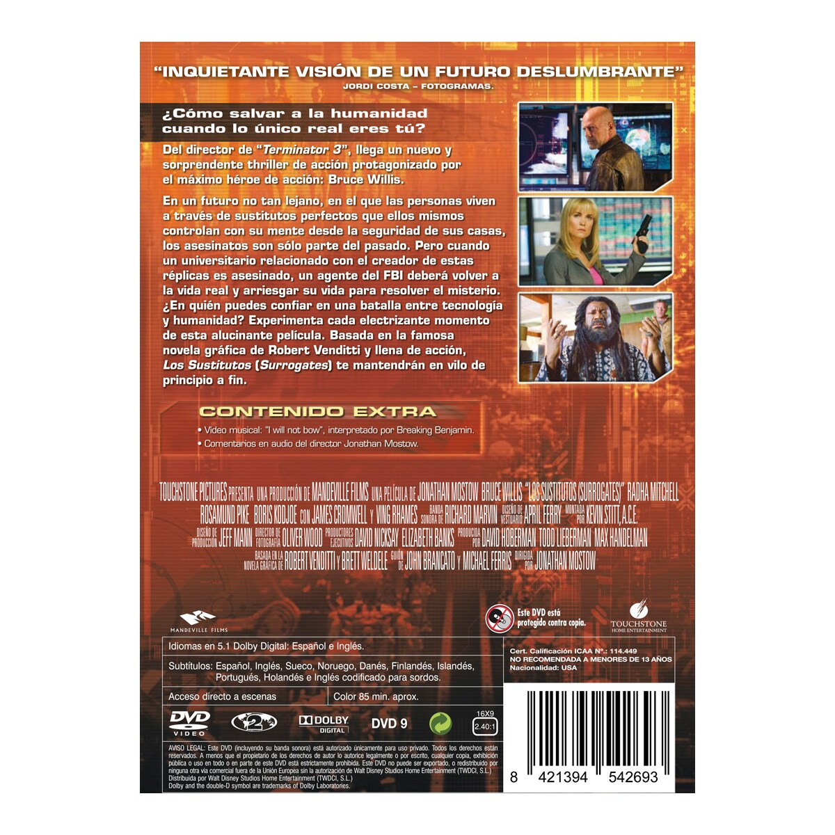 Los Sustitutos (DVD) · DIVISA RED S. A. · El Corte Inglés