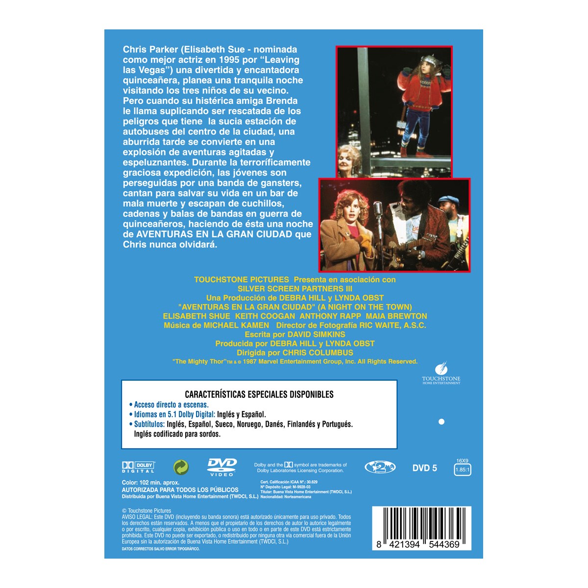 Aventuras en la gran ciudad (DVD) · DIVISA RED S. A. · El Corte Inglés