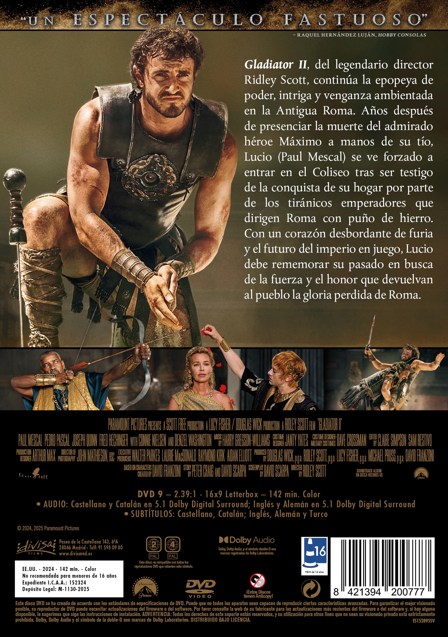 Gladiator II (DVD) · DIVISA RED S.A. · El Corte Inglés