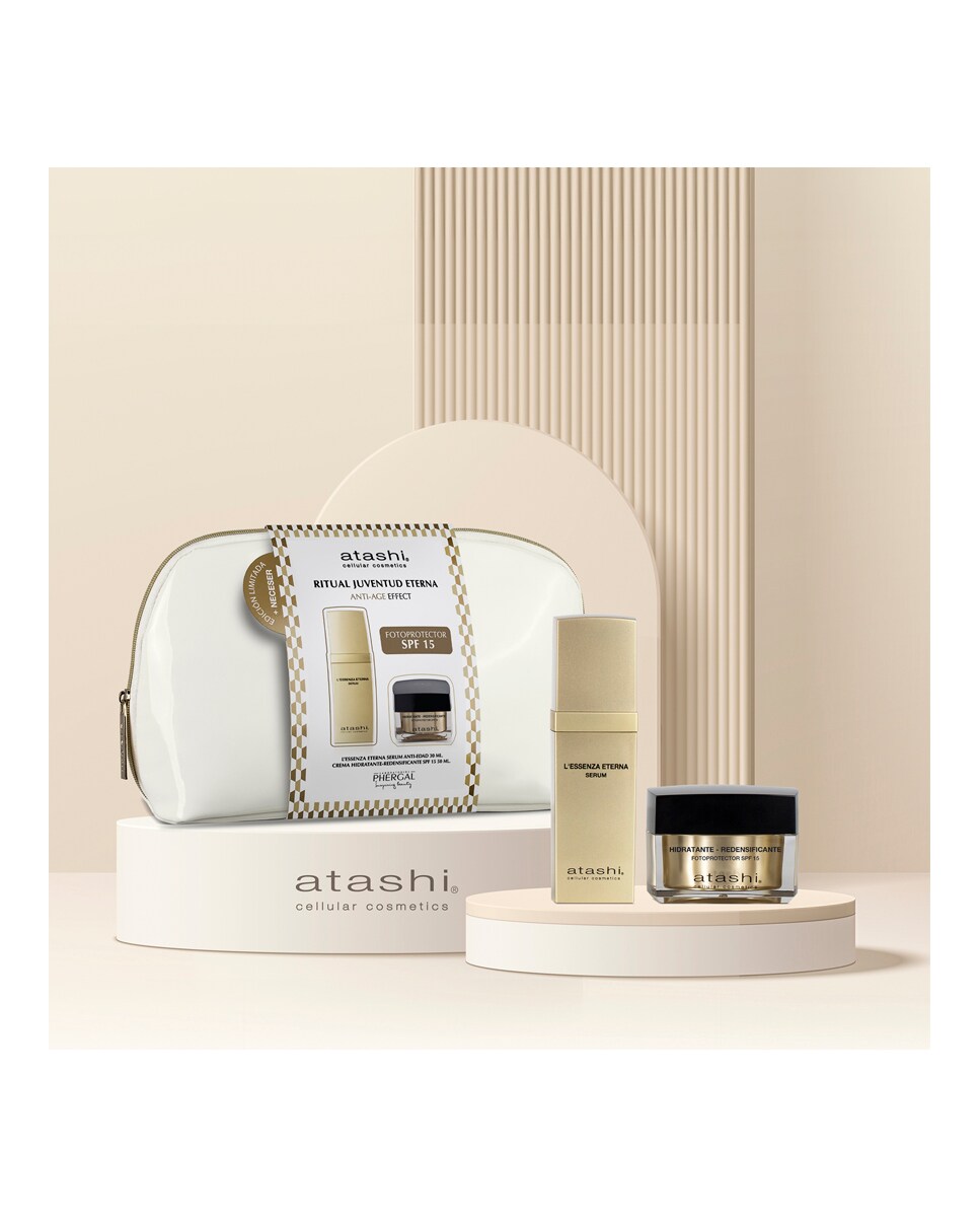Cofre Regalo Tratamiento Facial Antiedad Atashi · Atashi · El Corte Inglés