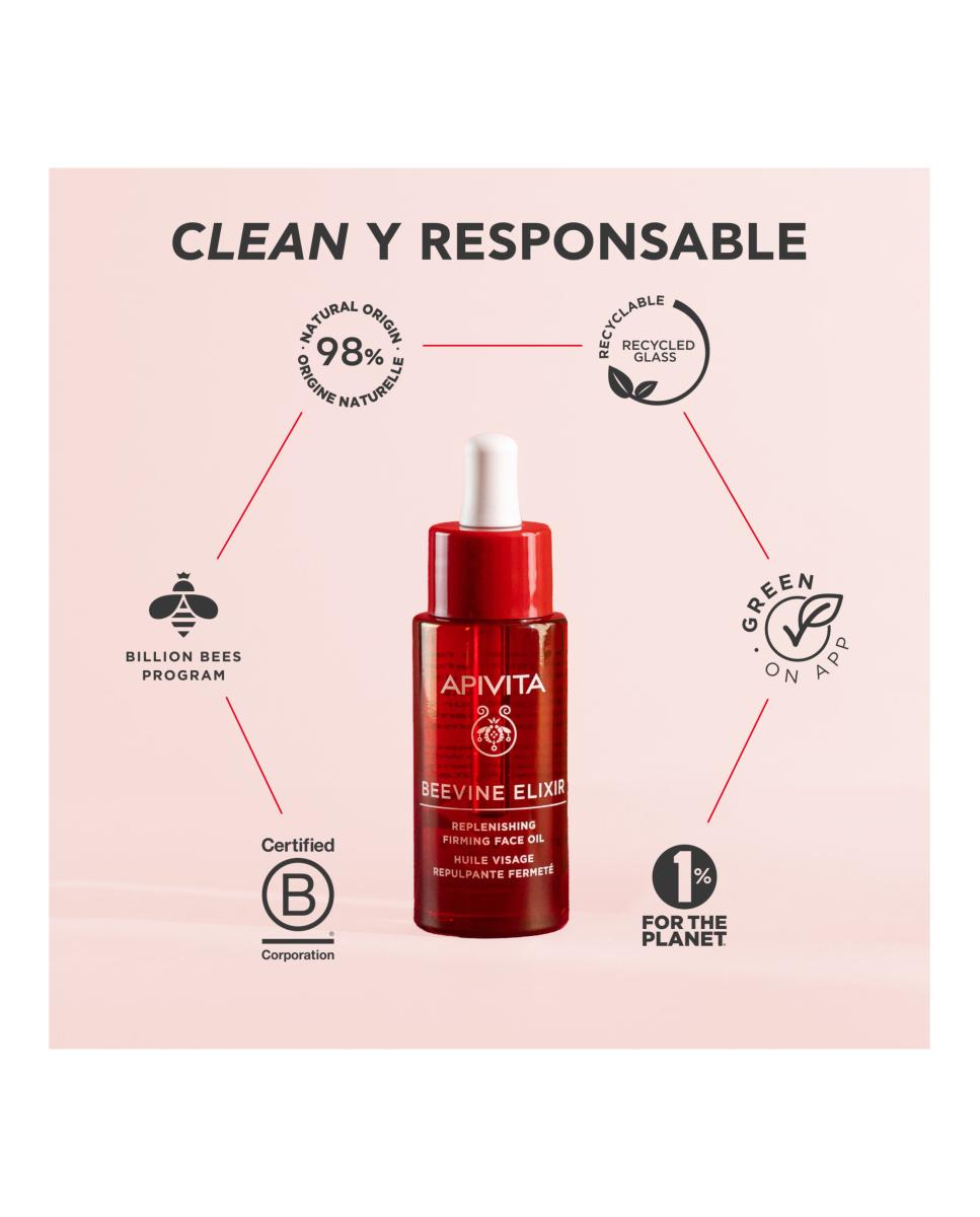 Aceite Facial Beevine Elixir 30 ml Apivita · Apivita · El Corte Inglés