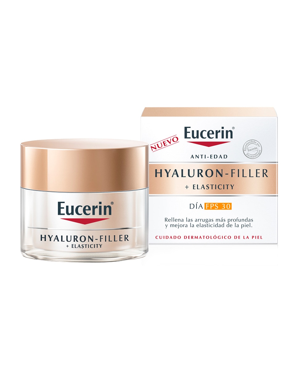 Crema de Día Hyaluron-Filler + Elasticity FPS30 50 ml Eucerin 50 ml ...