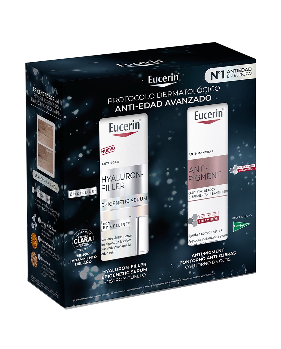 Estuche Regalo Hyaluron-Filler Epigenetics Serum Eucerin · El Corte Inglés