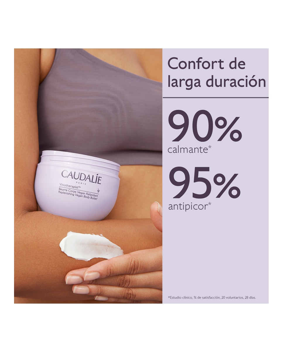 Manteca Corporal Vegana Relipidante Vinotherapist 250 ml Caudalie 250 ...