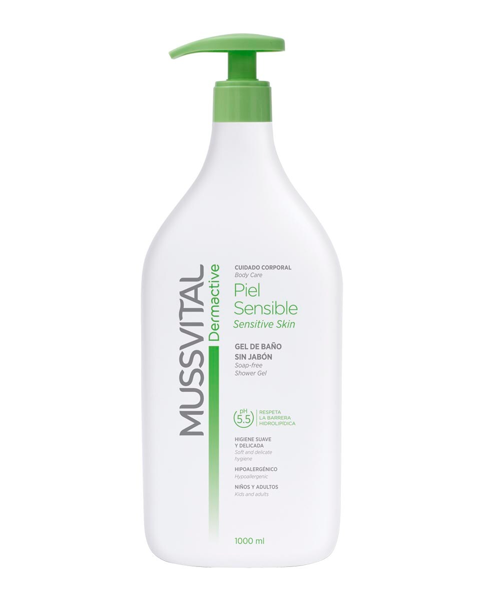 Gel de baño Dermactive Piel Sensible 750 ml Mussvital · Mussvital · El ...