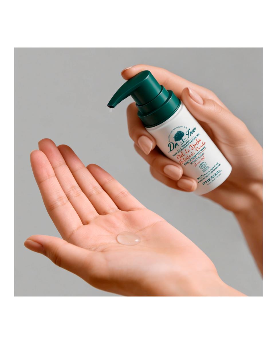 Gel De Ducha Pomelo Natural Hidratante Piel Sensible 100Ml Dr. Tree 100 ...