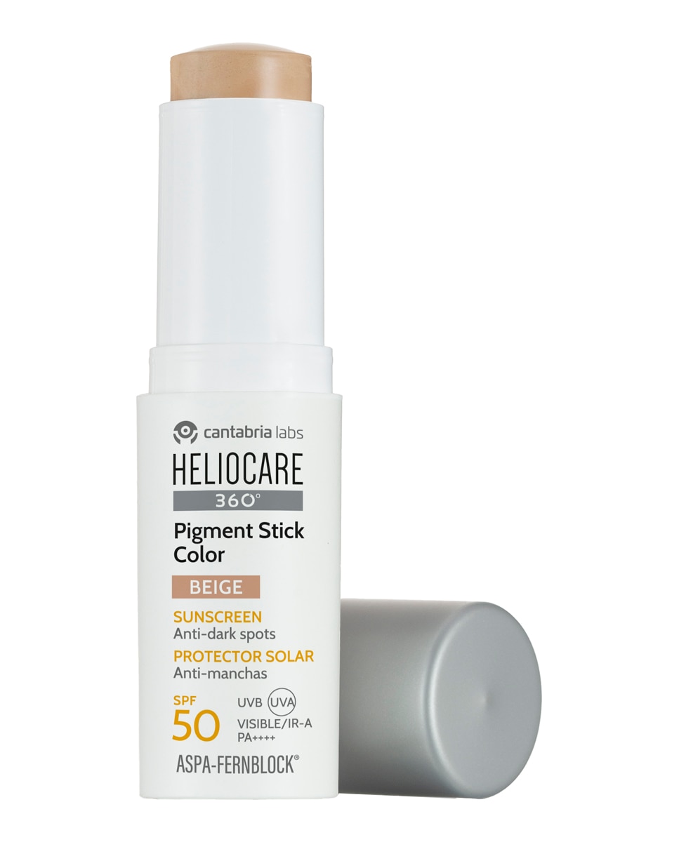 Protector Solar Rostro Heliocare Pigment Color Stick Beige Heliocare ...