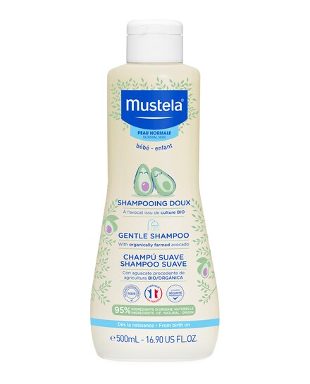 Champú suave con aguacate BIO 500 ml Mustela · Mustela · El Corte Inglés