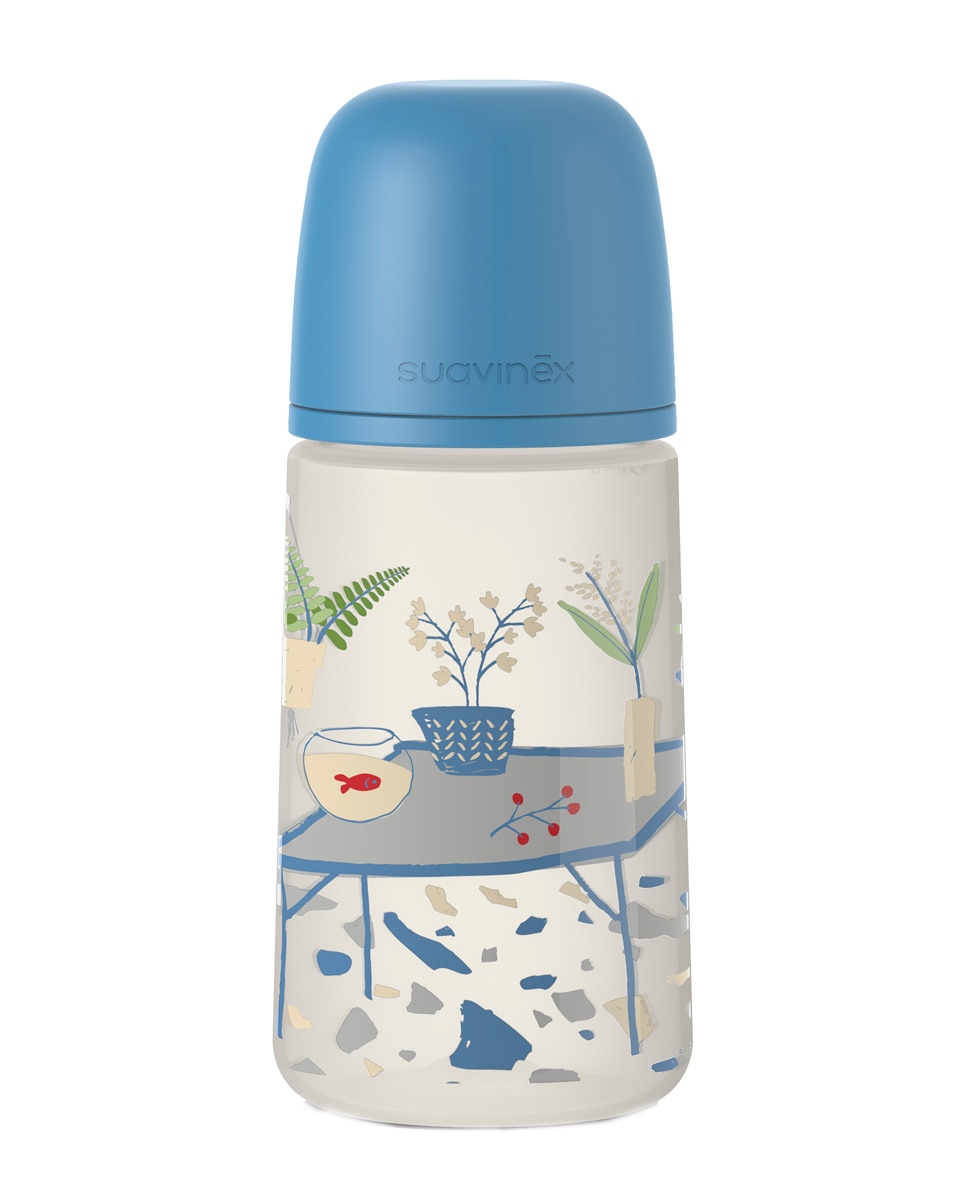 Biberón con tetina anatómica Flujo Medio 270 ml Suavinex 270 ml · El ...